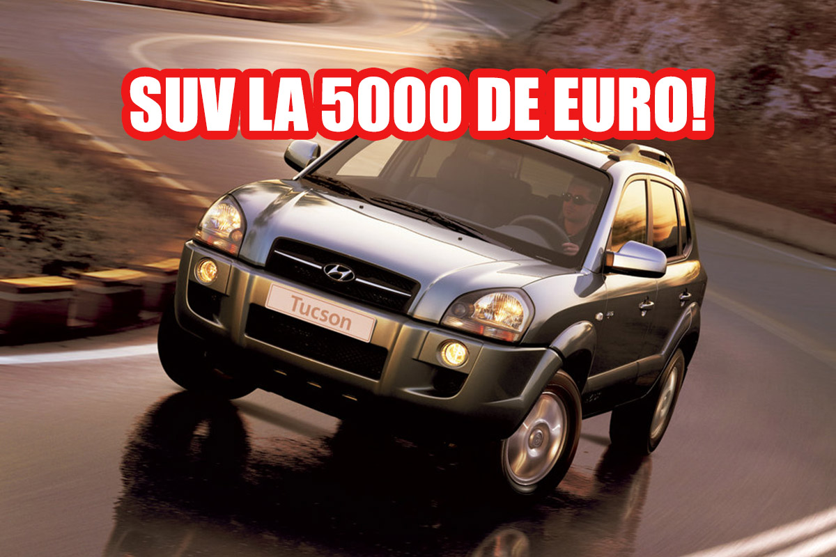 Top 6 SUV-uri de familie pe care le poți cumpăra cu 5000 de euro