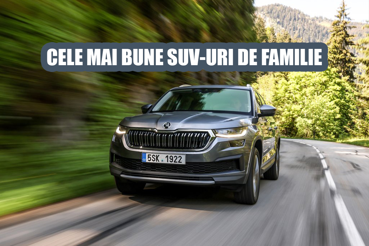 TOP-ul celor mai practice SUV-uri de familie pentru 2023