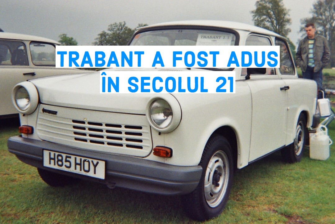 Trabantul electric este o realitate. „Mașina din carton” a fost ...