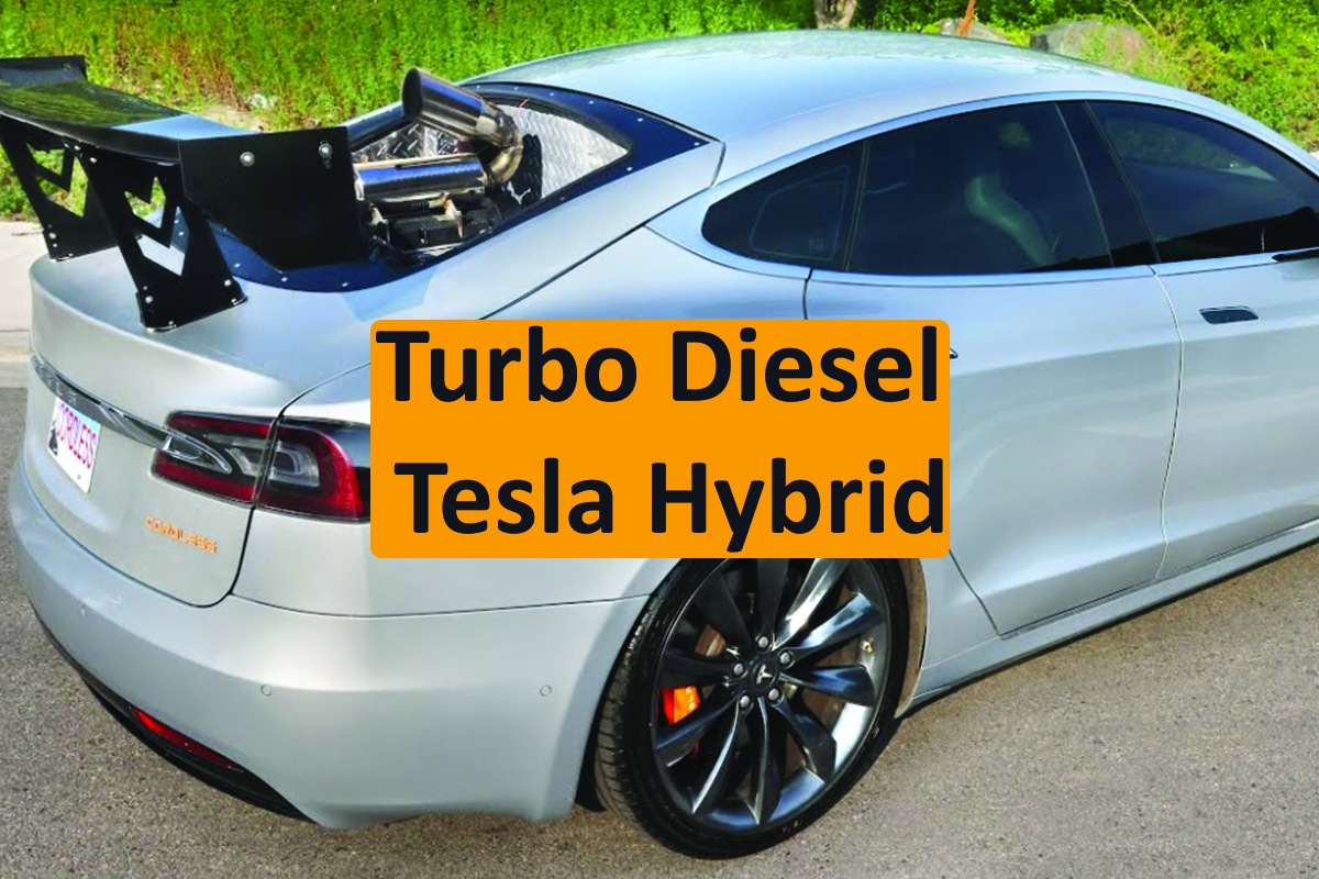 Un youtuber a echipat Tesla cu un motor diesel pentru a-i crește ...