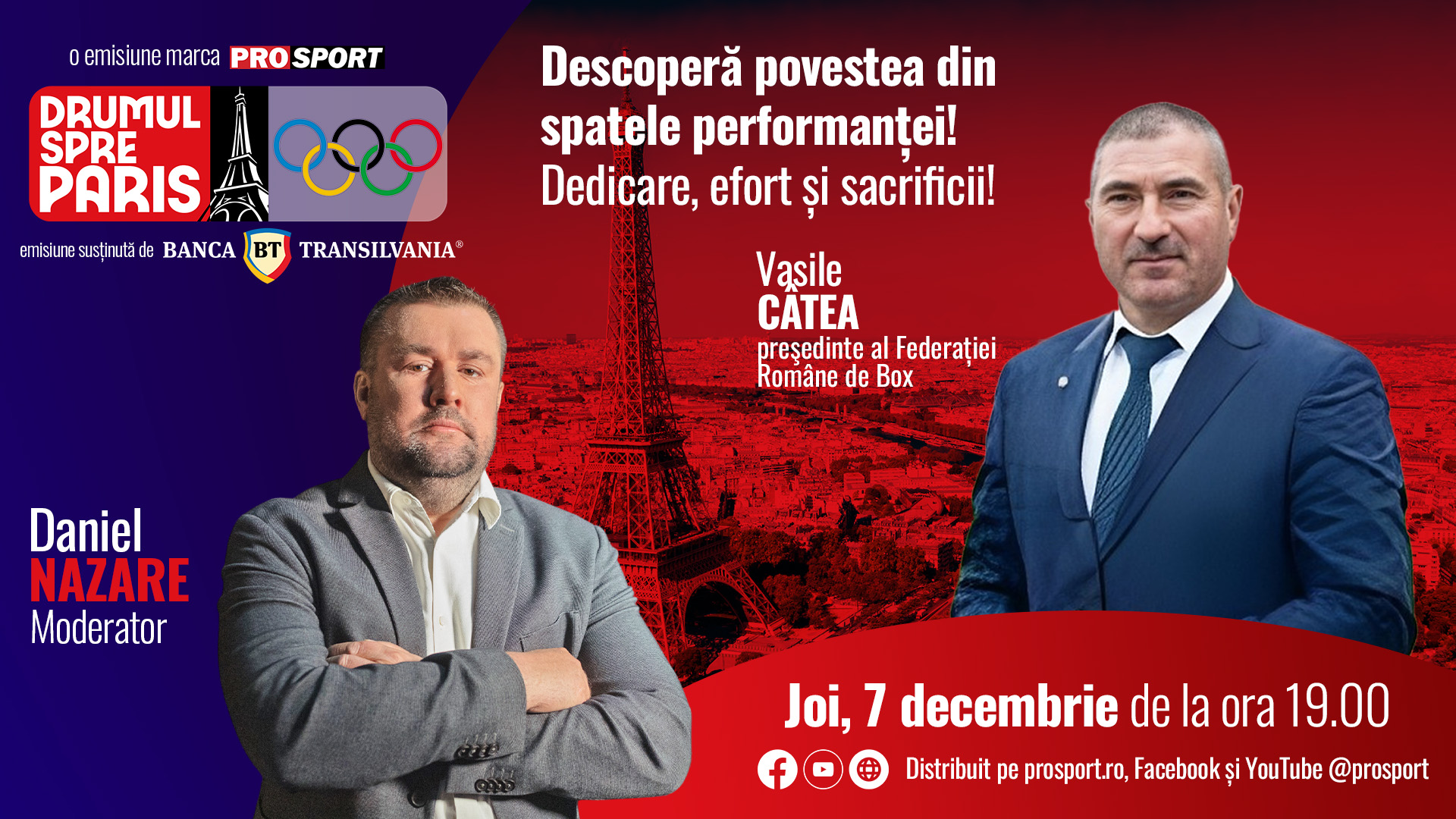 Vasile Câtea, preşedinte al Federaţiei Române de Box, este invitatul ...