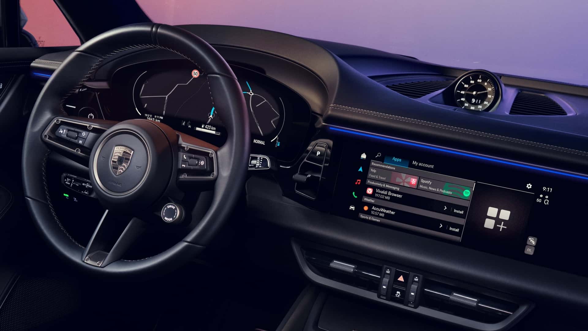 Noul Porsche Macan primește head-up display cu realitate augmentată și ...