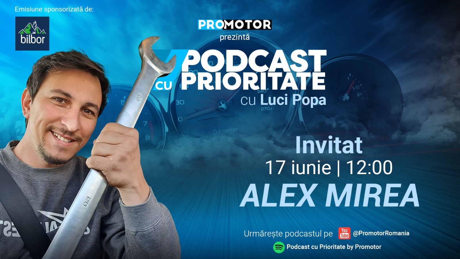 Alex Mirea vine la „Podcast cu Prioritate” #47. Emisiunea apare luni ...