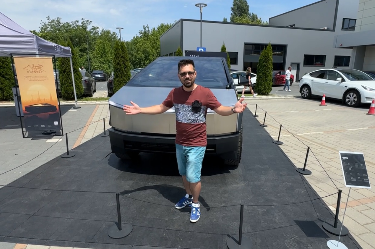 Tesla Cybertruck ajunge în România. Prezentarea mașinii electrice a ...