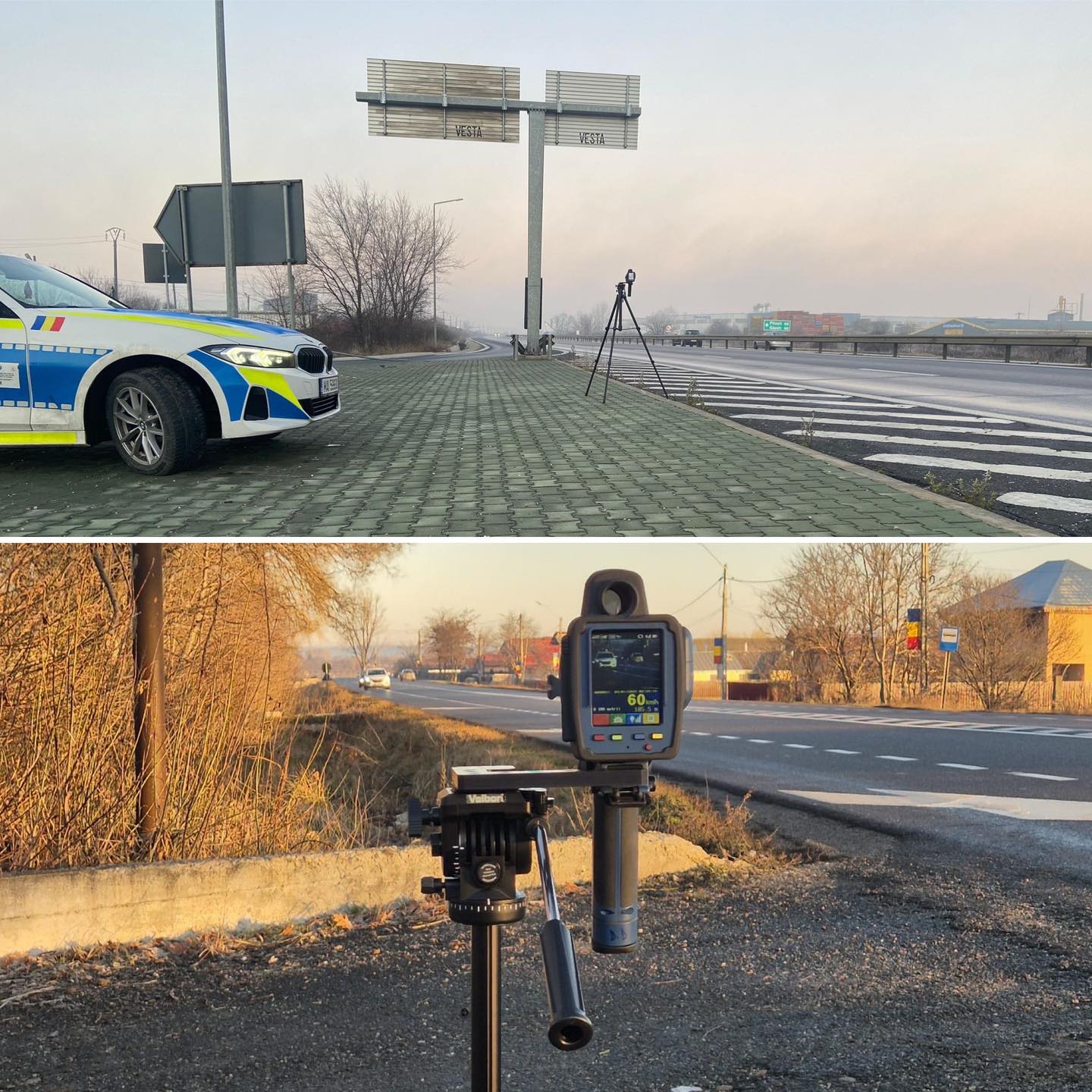 Radare pe trepied 2025: Lista drumurilor unde Poliția Rutieră ...