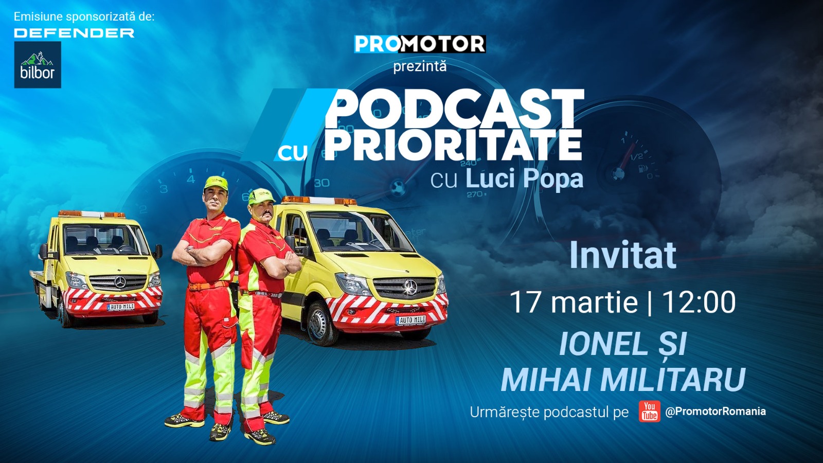 ProMotor lansează episodul 68 din „Podcast cu Prioritate” cu frații ...