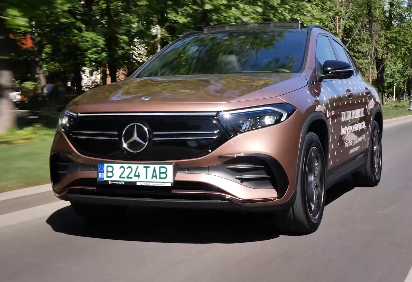 Mercedes-Benz EQA - Cel mai mic model electric din gamă are multe de ...