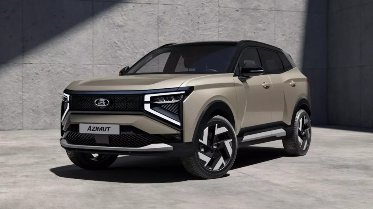 Rușii de la Lada prezintă un nou model. Azimut este un SUV de talia ...