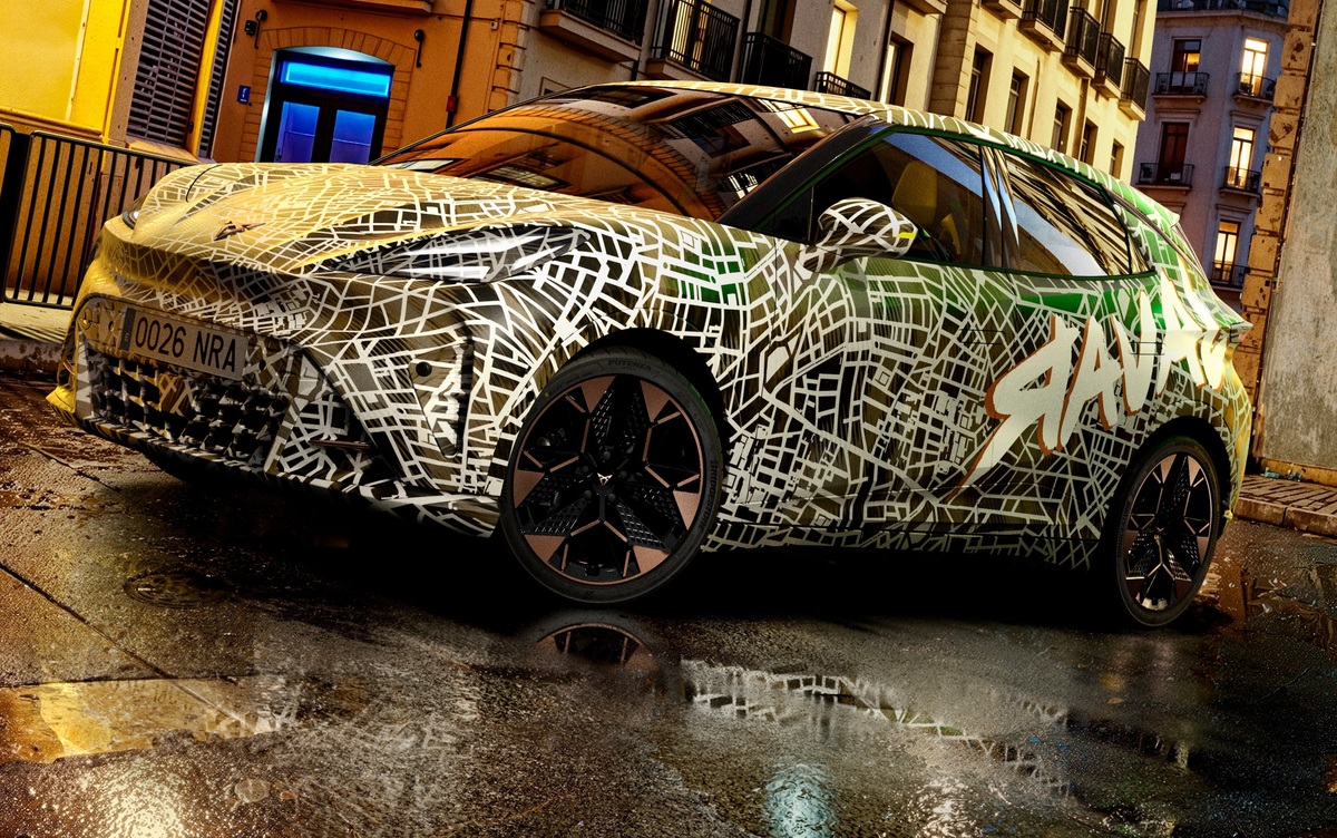 Cupra a dezvăluit prima imagine cu viitorul model Raval