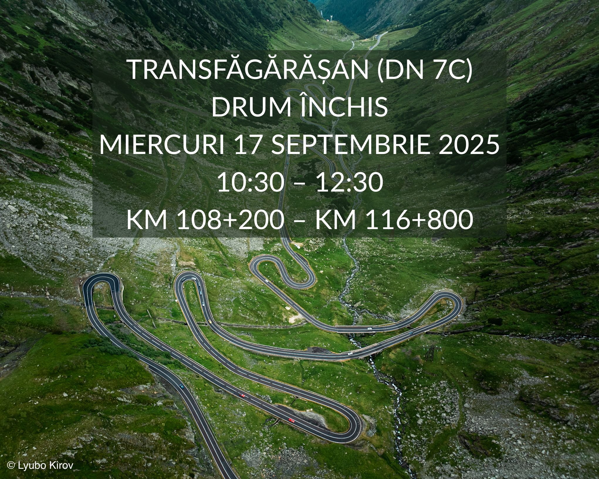 Circulația pe Transfăgărășan va fi închisă temporar pentru un eveniment organizat de ACE PARADE