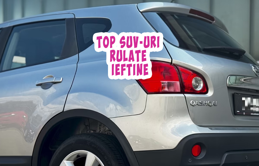 SUV-uri SH ieftine pe Mobile.de: Dacia Duster și rivalii sub 4.000 euro