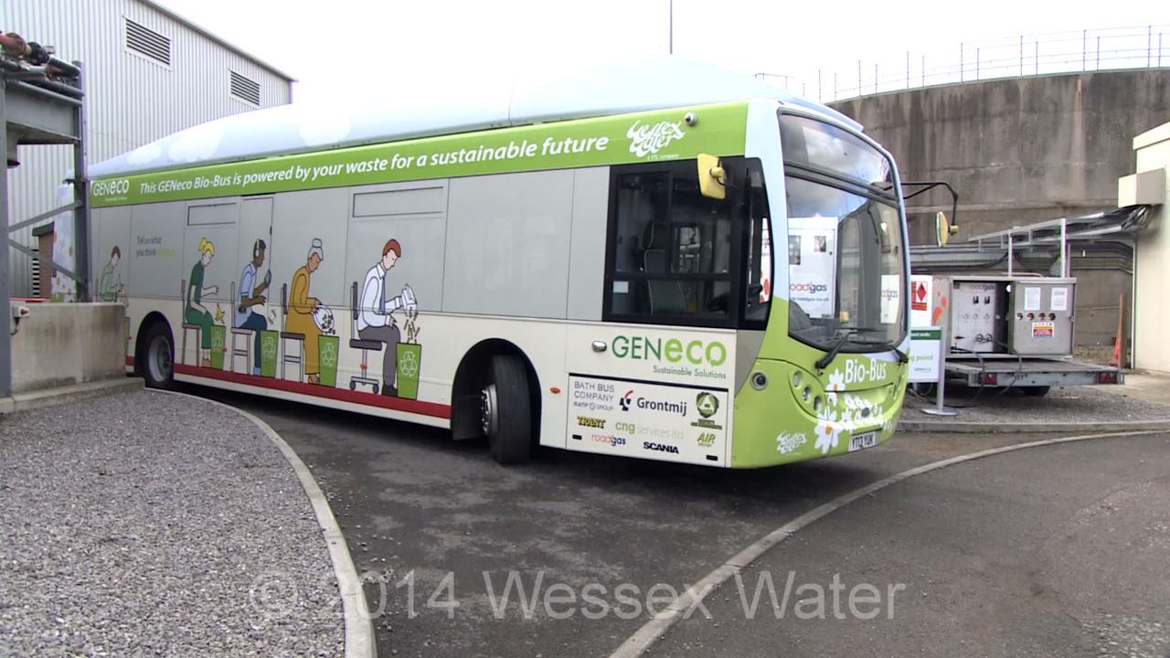 Poo-Bus: Autobuzul care funcţionează cu bio-metan obţinut din dejecţii ...