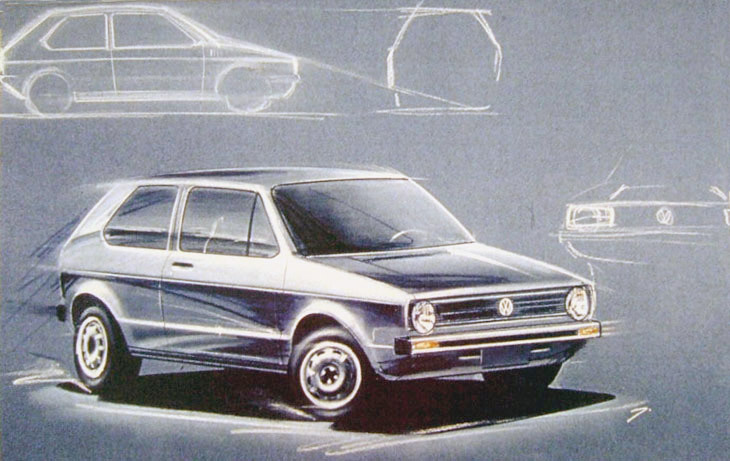 Istoria neştiută a primului VW Golf