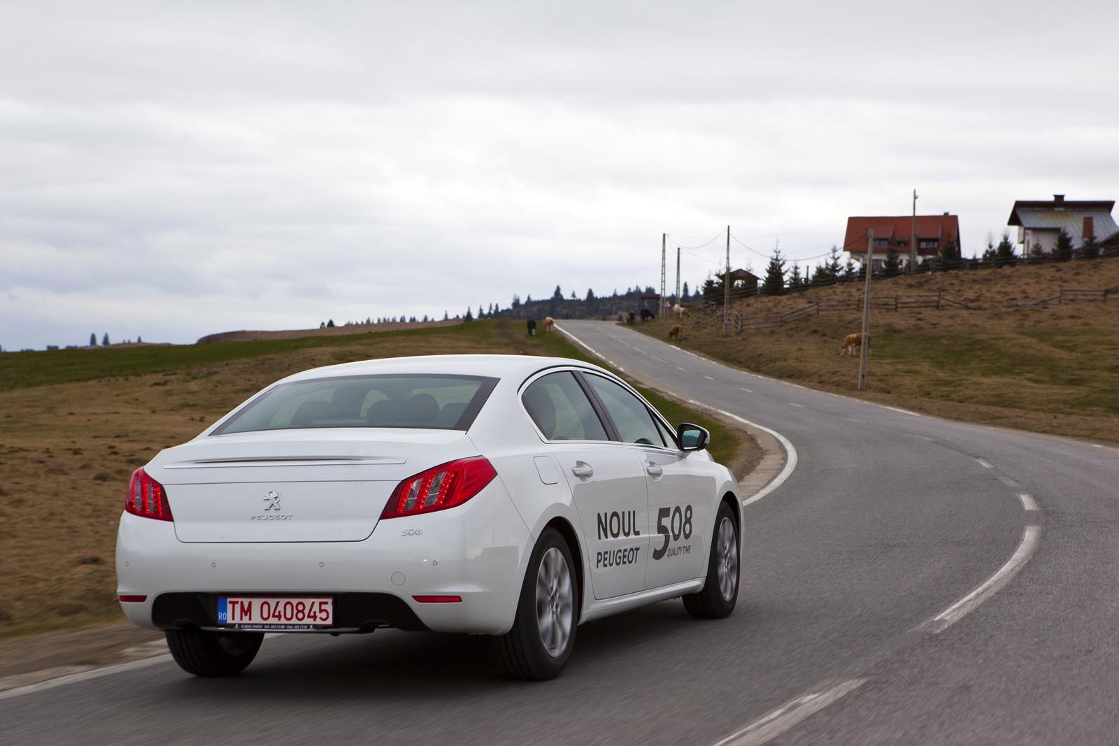 Am testat noul Peugeot 508 în România