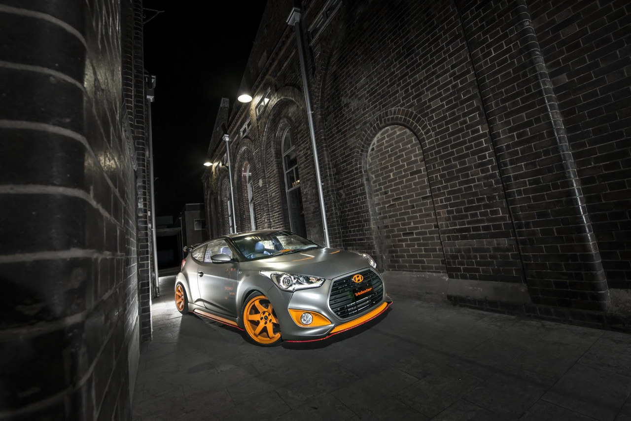 Hyundai Veloster Street Concept a debutat în Australia
