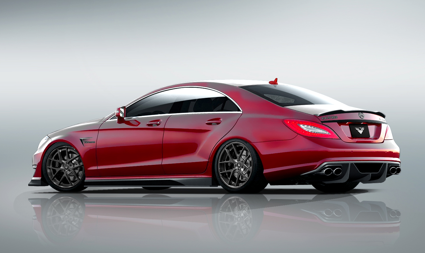 Kit de caroserie Vorsteiner pentru Mercedes-Benz CLS 63 AMG