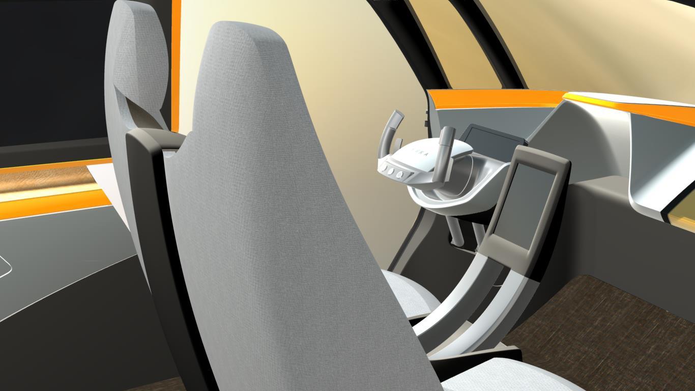 Akka Link & Go este maşina electrică autonomă a viitorului (probabil)