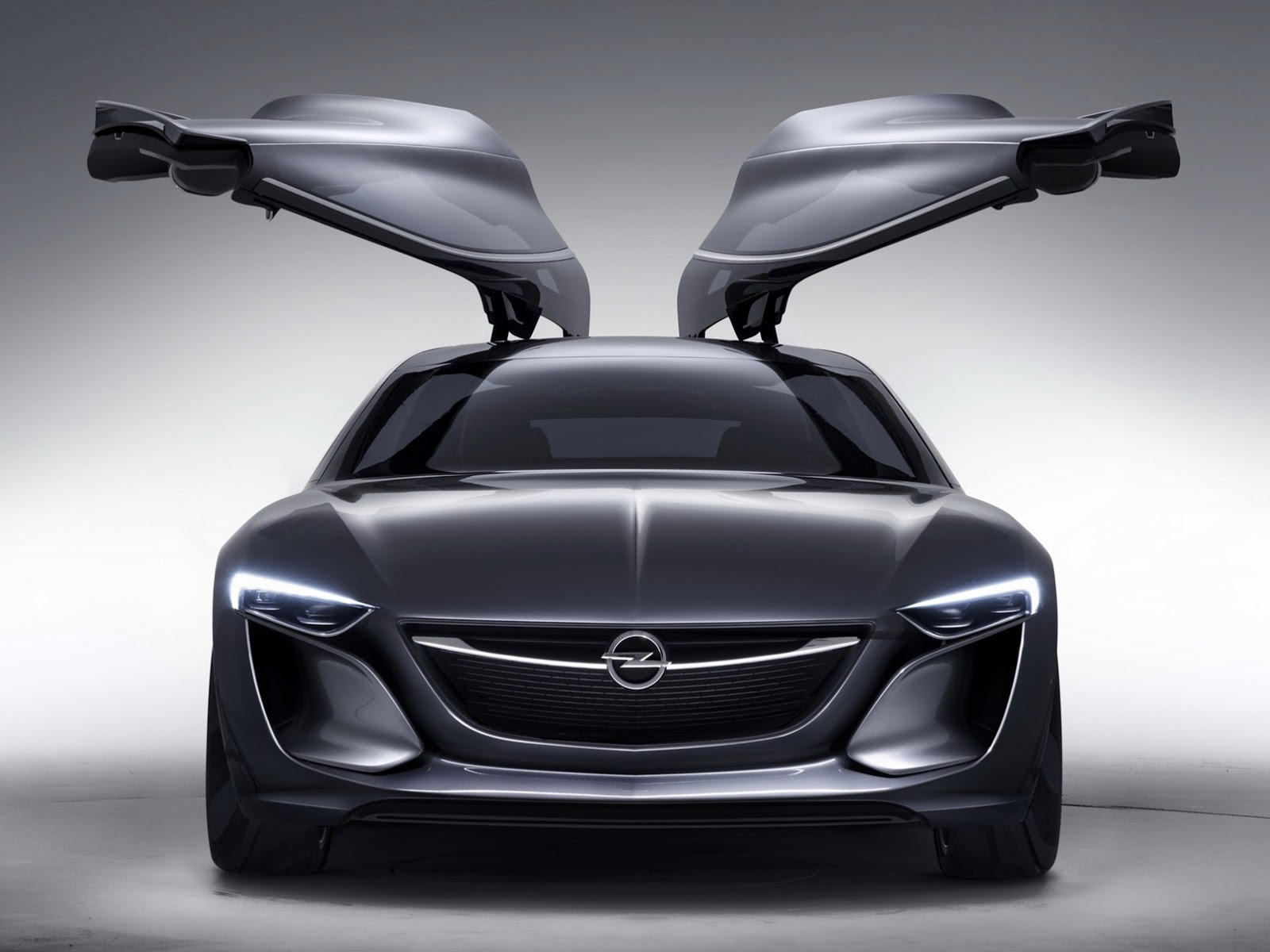 Primele imagini cu Opel Monza, conceptul programat pentru Frankfurt