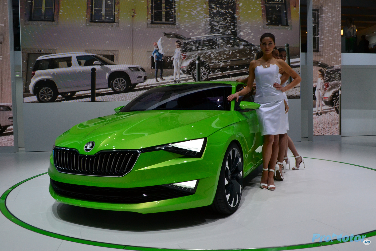 LIVE GENEVA 2014: Skoda Vision C, sau cum ar arăta o Octavia coupe cu ...